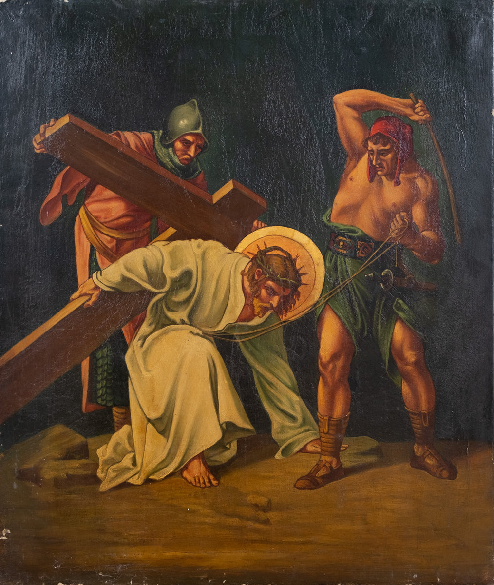 Circle Of Martin Feuerstein (1856-1931) - Stations Of The Cross, c.1920 ...